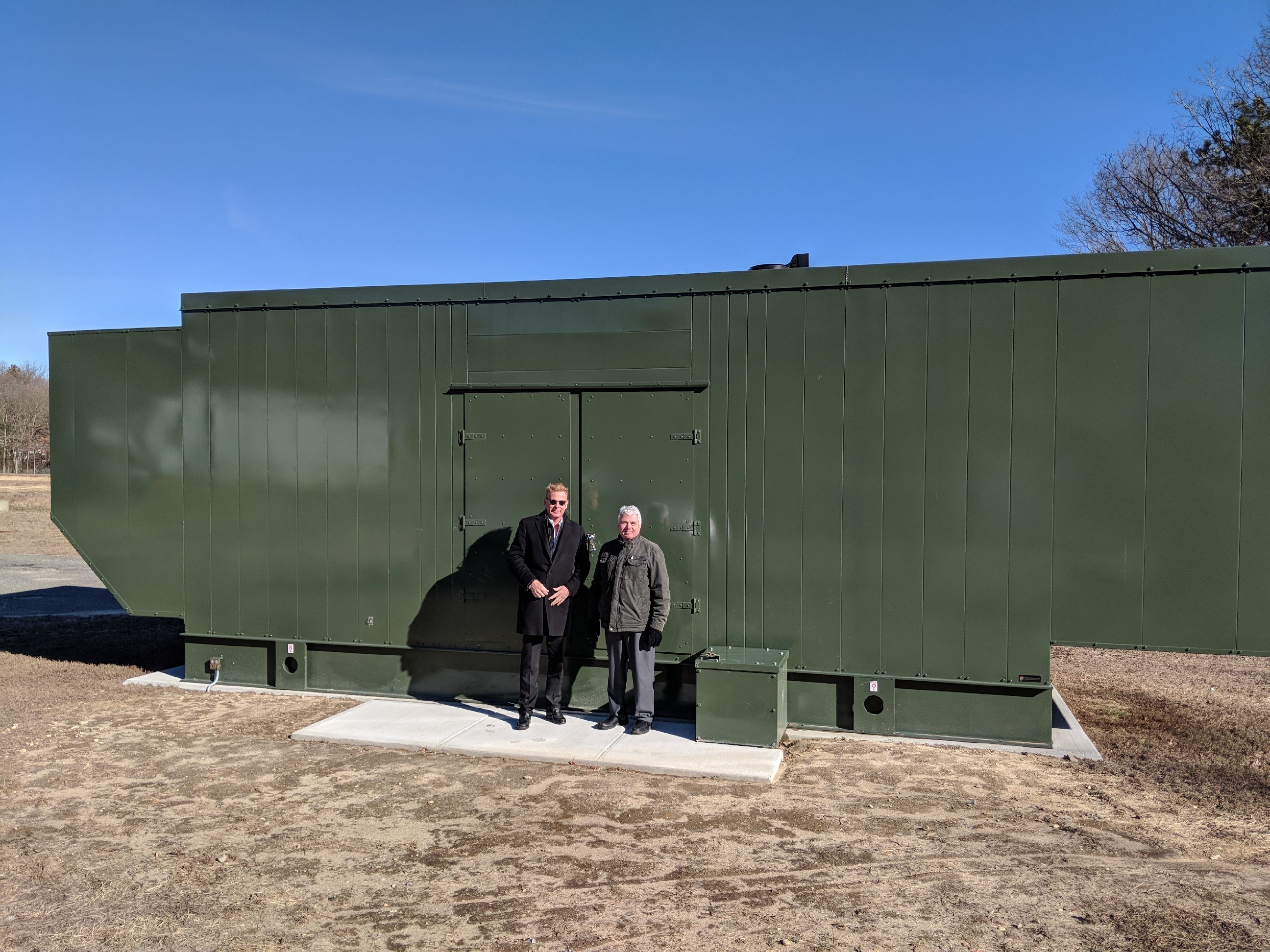 SPMI-8000 with a Chillicothe Walk-in Enclosure - Gillette Generators